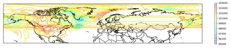 Matplotlib How To Plot Contours From A Polar Stereographic Grib2 File