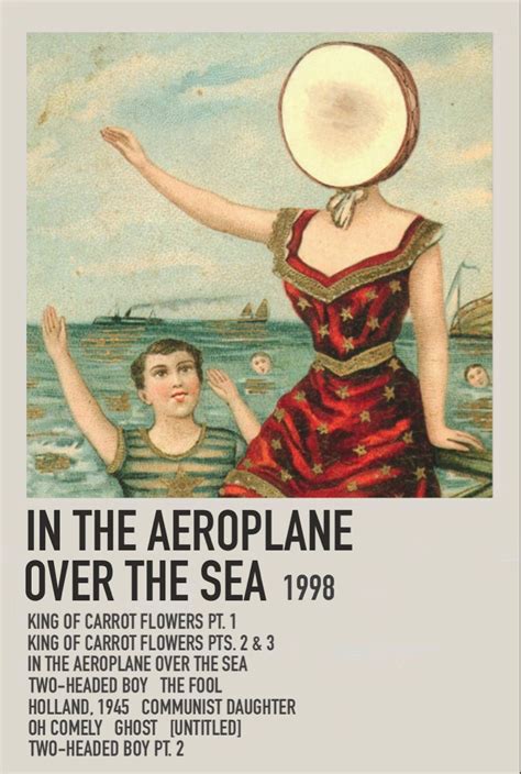 Neutral Milk Hotel In The Aeroplane Over The Sea Poster Artofit