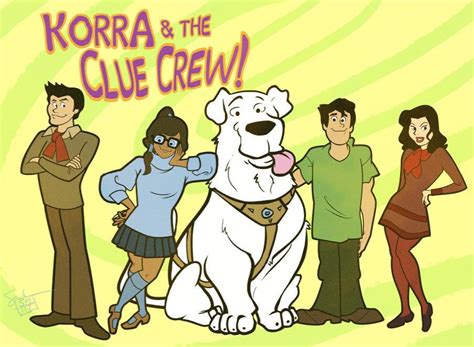 Comickergirl Deviantart Korra And The Clue Crew A Scooby Doo