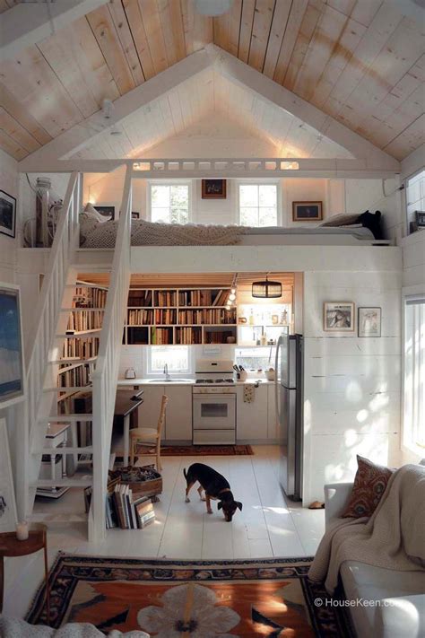 12 Amazing Tiny House Loft Concepts Pictures Small Country Home