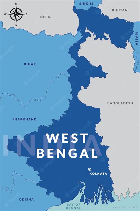 West Bengal Map Map Of West Bengal State Districts Information And