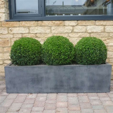Large Rectangular Fibreglass Planters