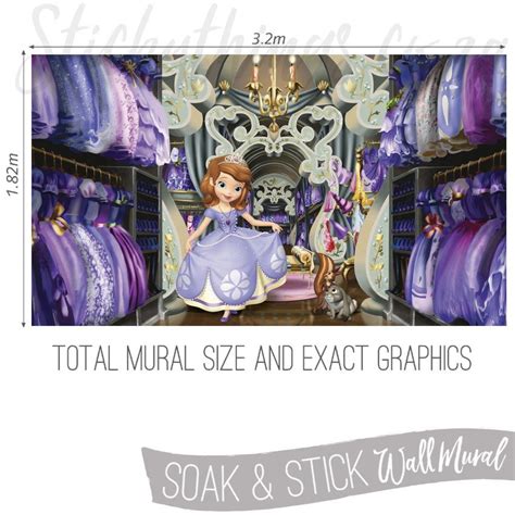 Sofia The First Princess Wall Mural • Sticky Things