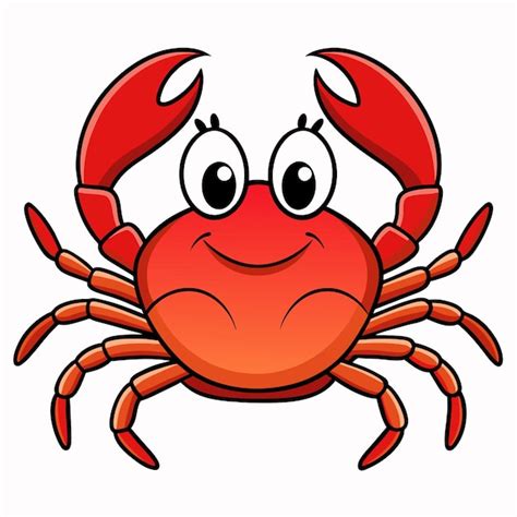 Premium Vector Crab Vector Art Illustration 29