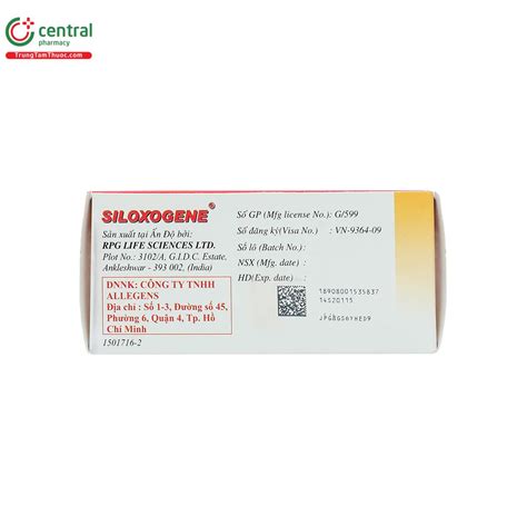 Thuốc Siloxogene Điều Trị Các Triệu Chứng Tăng Tiết Acid Dạ Dày ợ