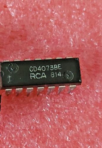 1pcs Cd4073be Cmos Triple 3 Input And Gate Dip 16 Rca Ebay