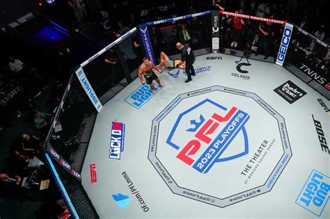 Mostafa Rashed Neda Def Korey Kuppe At 2023 Pfl
