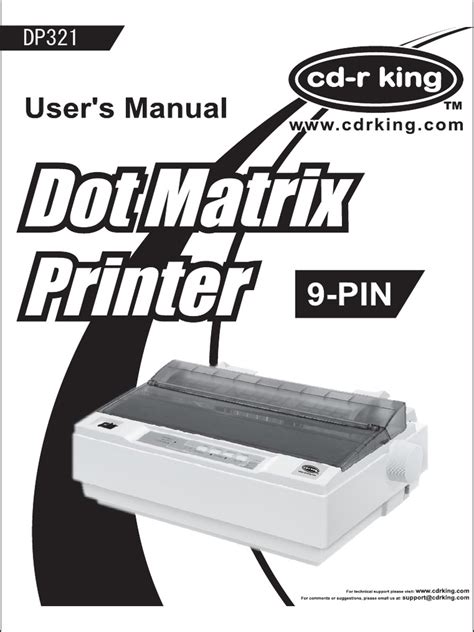 Dp321 Users Manual Pdf Device Driver Printer Computing