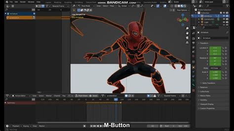 Spider Man In Blender 3d Youtube