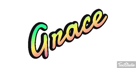Grace Name Animated  Logo Designs