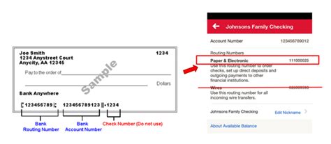 Routing And Account Number Routing Transit Number R T Number