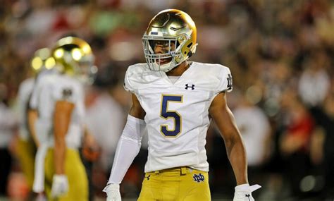 Notre Dame Football Cb Troy Pride Selected 113th By Carolina Panthers