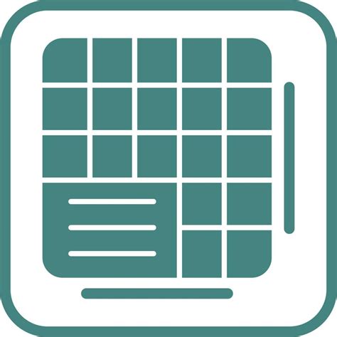 Table Data Vector Icon 19919334 Vector Art At Vecteezy