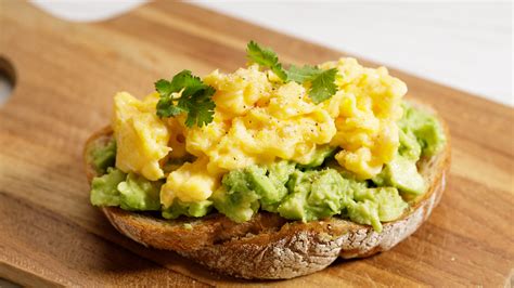 Recipe Avocado And Scrambled Eggs Swim England