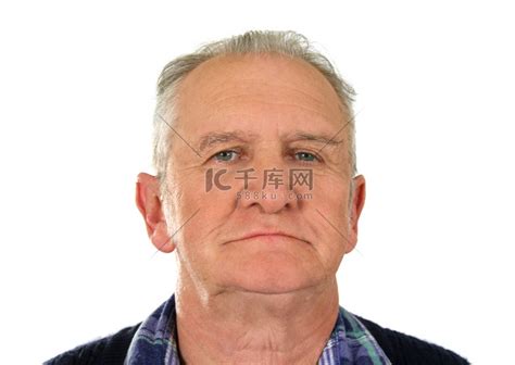 成熟的男人凝视高清摄影大图 千库网