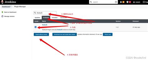 Jenkinsdocker持续集成（cicd）实战jenkins Docker持续集成 Csdn博客