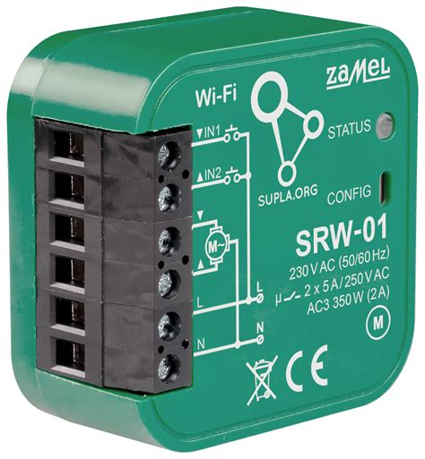 Smart Controller For Roller Shutters Srw 01 Wi Fi 230