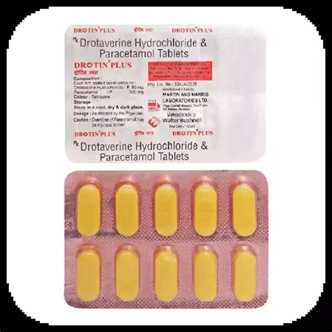 Drotin Plus Tablet 10s Saicure