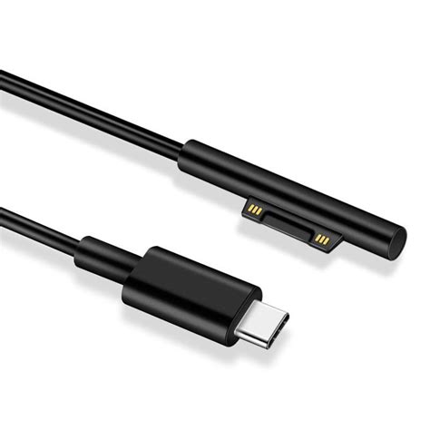 Microsoft Surface Charging Cable For Surface Pro 3 4 5 6 Go Book Usb C