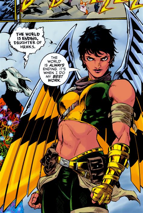 What Is Kendra Saundershawkgirls Personality In Comics Cbr Community