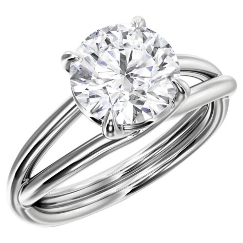 Belle Epoque Diamond And Ruby Crossover Ring At 1stdibs