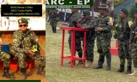Alias Dumar Jefe Disidente Que Ordenó Decapitar A Soldados En Combates