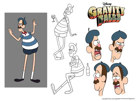 Character Design Assignment One Gravity Falls By Chillyfranco On