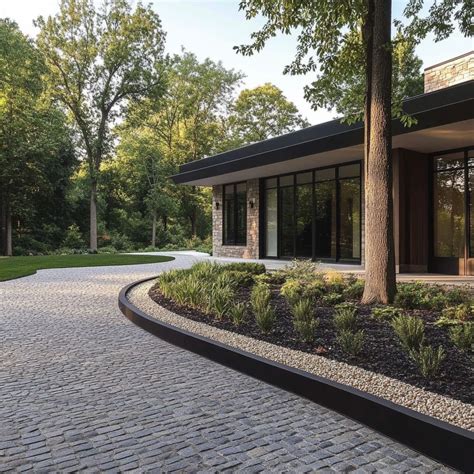 Paved Driveway Edging Ideas To Enhance Curb Appeal And Durability