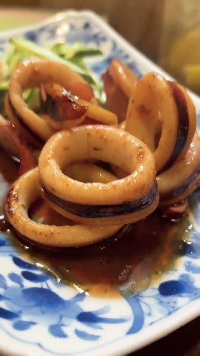 【代田橋】いかのバター焼き【家庭料理ふくや】 Shorts Youtube