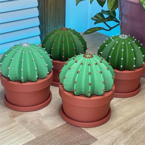 Minibins Jars™ Pokey Little Cacti And Terracotta Pots Small Storage