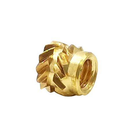 Made In China Wholesale Customized Knurled Nut Brass Threaded Inserts M3 M4 M6 M8 M10 Brass