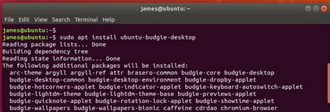 Cómo Instalar Budgie Desktop En Ubuntu