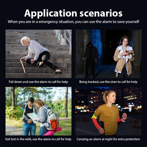 Buy Tuya Smart Self Defense Personal Alarm Online The Spy Store