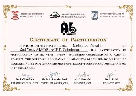 Mohamed Faizal B On Linkedin Mlpythonworkshop Careerdevelopment