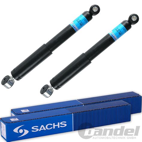 2 Sachs Gasdruck StossdÄmpfer Hinten Fiat Punto 188 Van Lancia Ypsilon 843