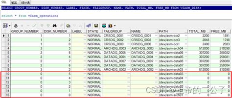 oracle 11g rac asm磁盘组更换 oracle11g的rac数据文件变更磁盘组 csdn博客