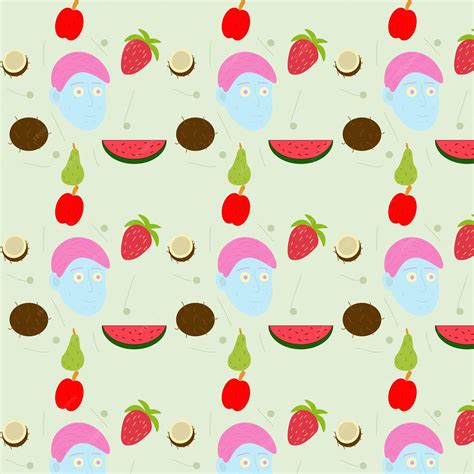 Premium Vector Fruct Pattern