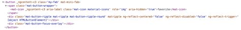 Angular Material Properly Changing Of Mat Mini Fab Size And Icon Size Stack Overflow
