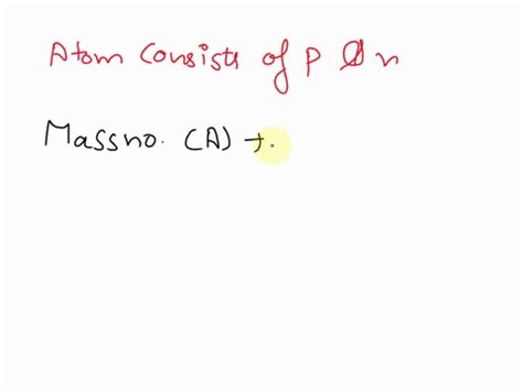 1 Define Atom Conversions And Basic Atomic Structure