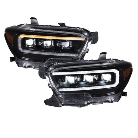 Form Sequential Led Projector Headlights 16 23 Toyota Tacom