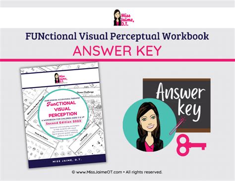 Functional Visual Perception Digital Workbook Miss Jaime Ot