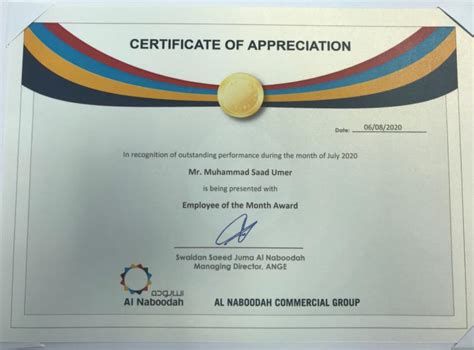 Muhammad Saad Umer On Linkedin Al Hamdulillah Employ Of The Month