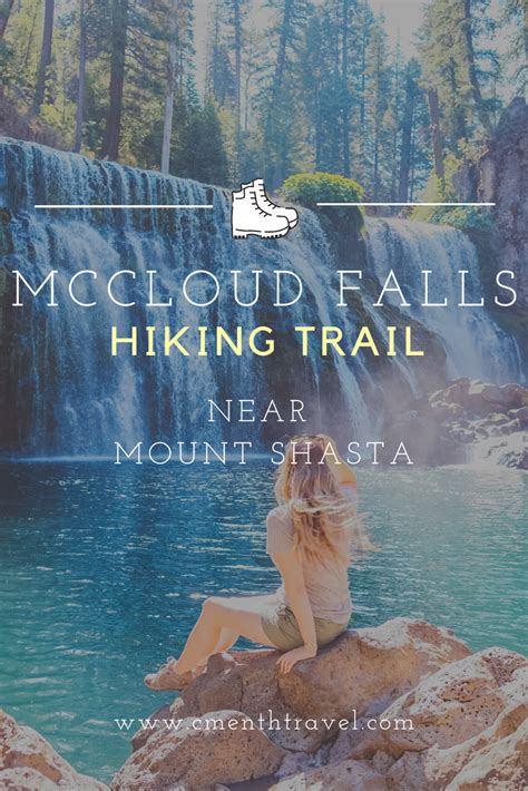 Hiking Mccloud Falls Trail Near Mount Shasta