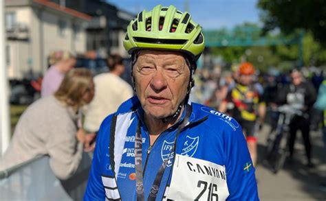Ingemar 85 äldst I Halvvättern Och Föredöme För Ett Helt Team