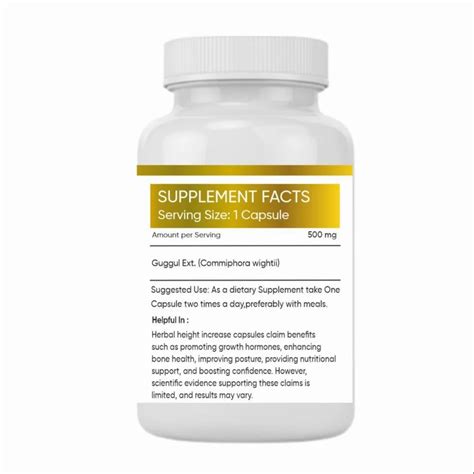 Herbal Guggul Capsules At ₹ 85 Bottle Harnathpura Jhotwada Jaipur