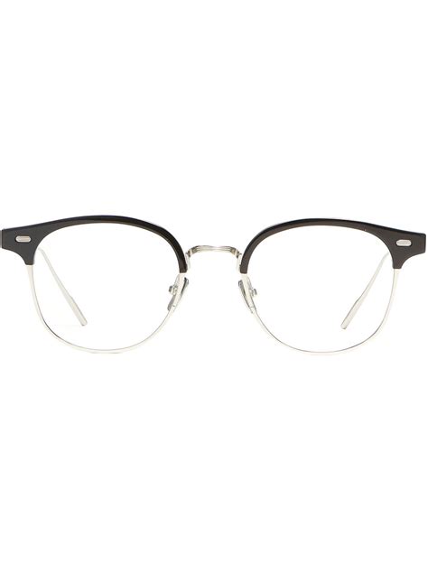 Gentle Monster Alio X 01 Round Frame Glasses White Farfetch Ao