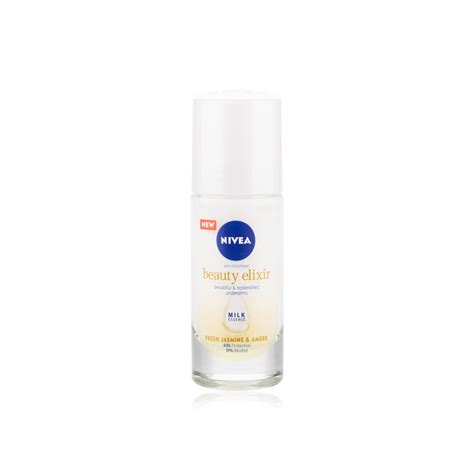 Nivea Beauty Elixir Fresh Jasmine And Amber Women Roll On Deodorant