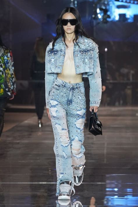 Philipp Plein Ss23 2023 Denim Fashion Trends Denim Jeans 2023 Trends