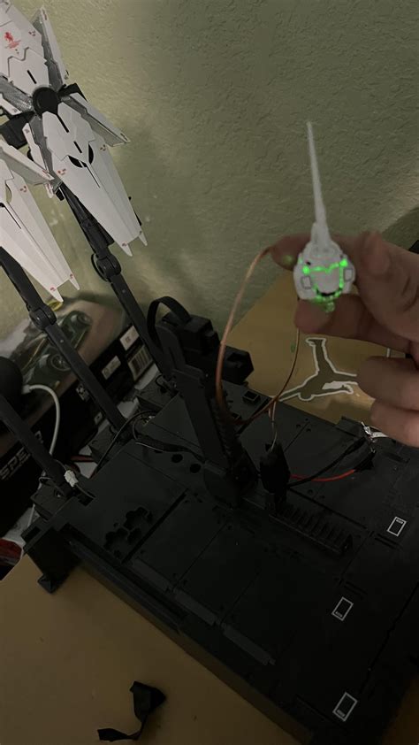 Magnetic Lights For Mgex Unicron Rgunpla