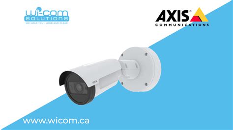 Axis P14 Bullet Camera Series Wi Com Solutions Inc